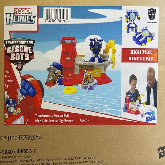 Playskool | Toys | Playskool Heroes Transformers Rescue Bots High Tide ...